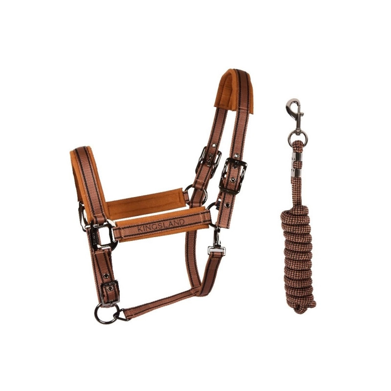 Недоуздок с чомбуром KLMona, Kingsland (31001) Купить в Украине в Киеве | KONI.UA